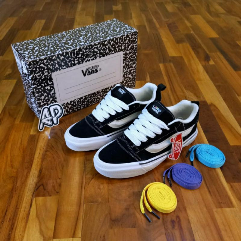 Vans Vault UA Knu-Skool VR3 Lx Imran Kentang Hitam Putih Van Knu Skool ...