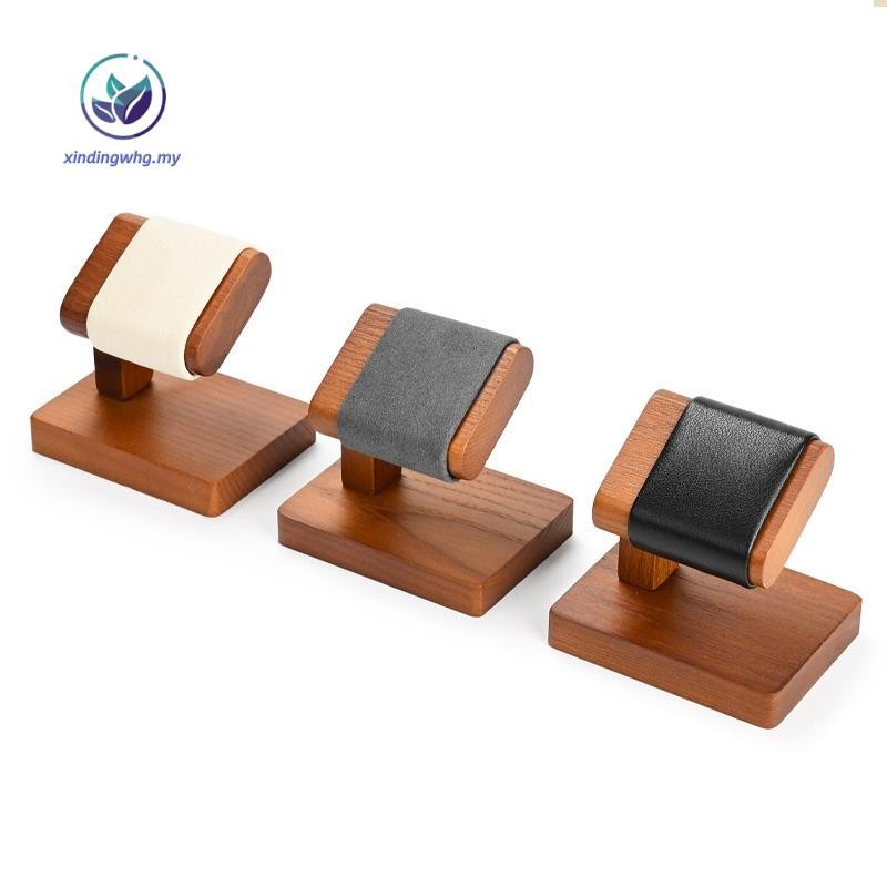 Wooden Watch Rack T-Shaped Jewelry Rack Display Stand Solid Wood ...