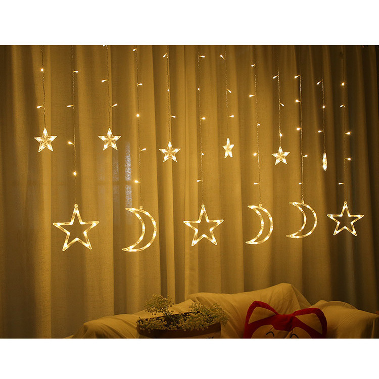 【SalesWithJoy】Lampu Raya Ketupat Bulan Bintang Masjid Solar Bateri ...