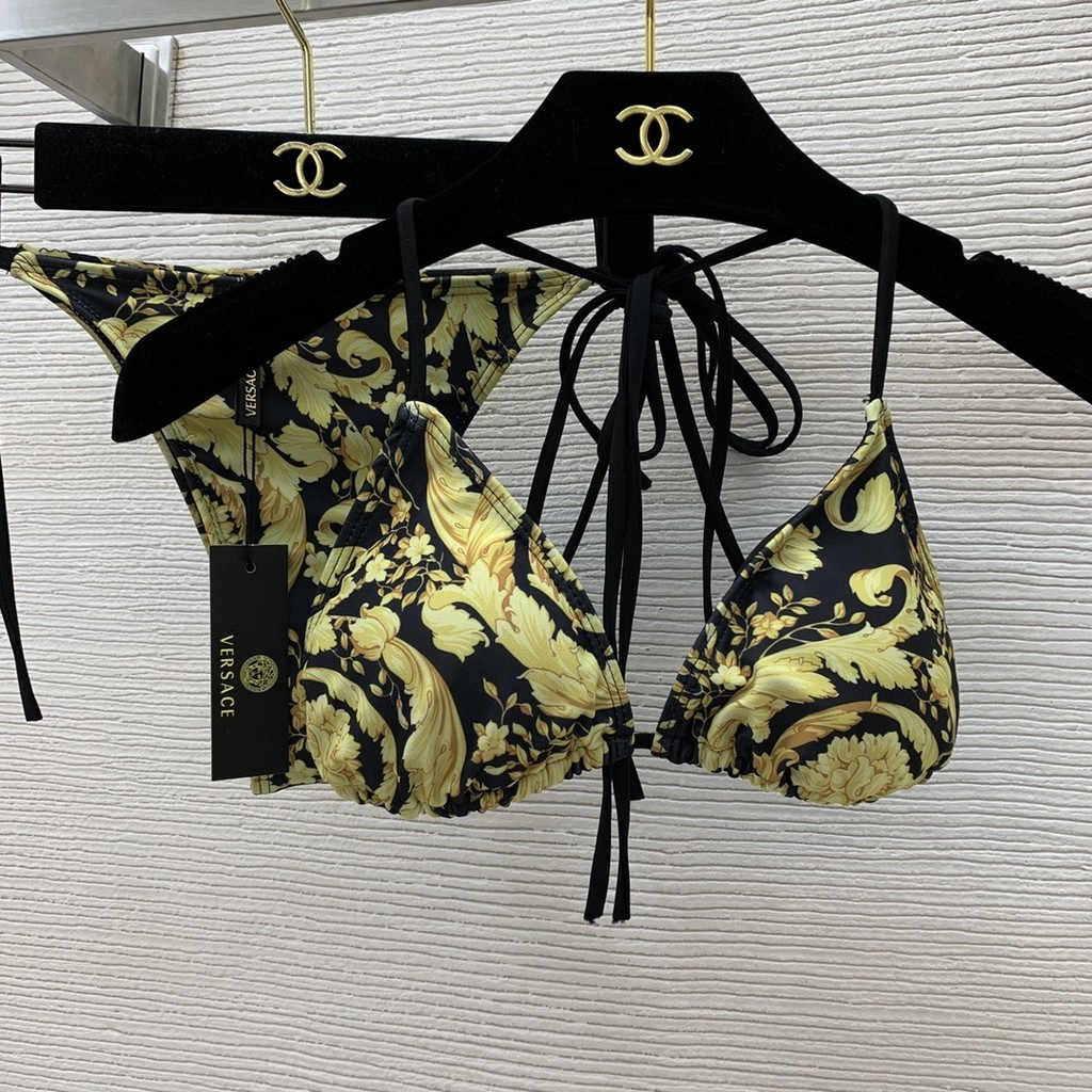 Versace2563 Bikini Suit Classy Ladies Swimsuit Beautiful Back Cross ...
