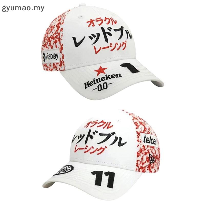 GYU 2025 F1 Hats Team Checo Perez Japen GP Cap Sergio Perez Baseball ...