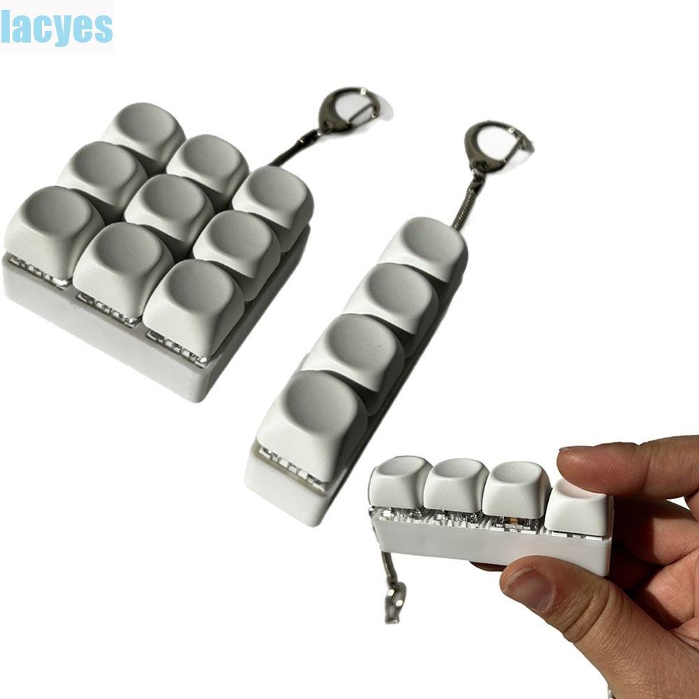 LACYES Keyboard Fidget Toy, Relaxing Removable Finger Fidget Clicker ...