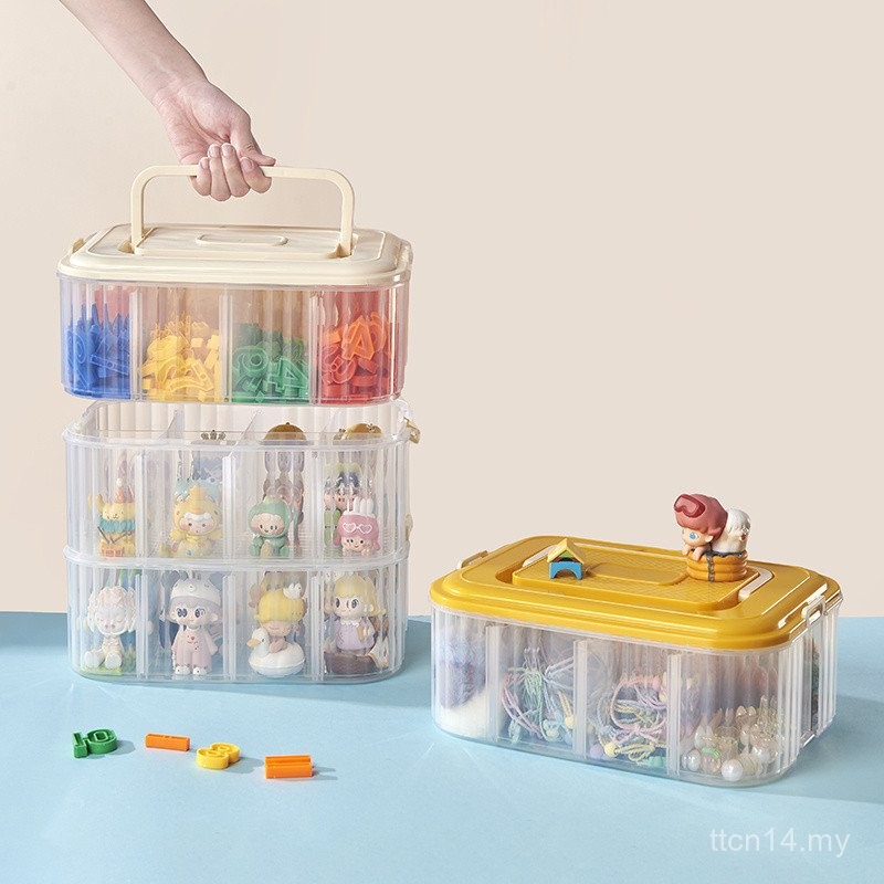 Building Block Lego Storage Box Classification Transparent Anti-dust ...