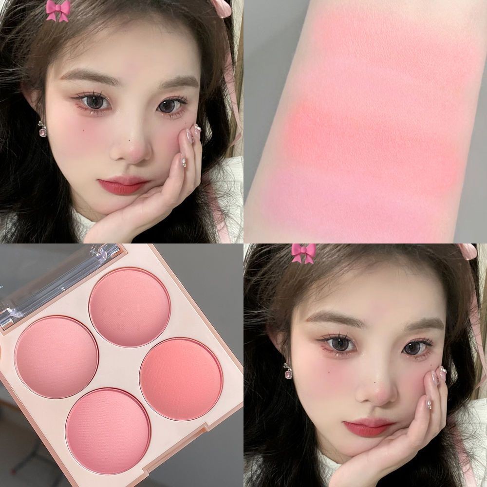 Shop Mom Feeling Multicolor Blush Palette~Student Cute New All-in-One ...