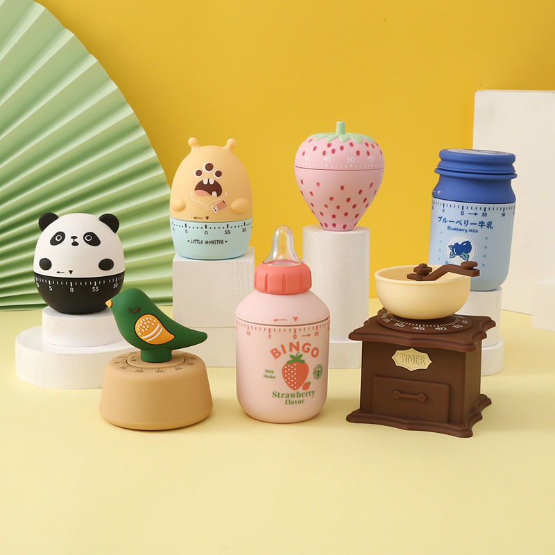 Cartoon Cartoon Timer Mechanical Timer Cute Student Time Manager ...