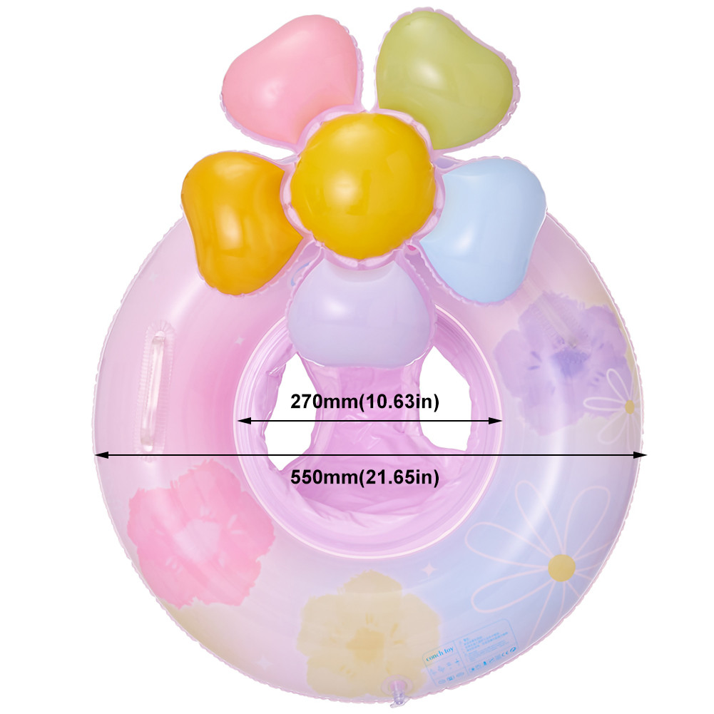 [innersetting.my] Floating Baby Swim Circle PVC Toddler Flower Float ...