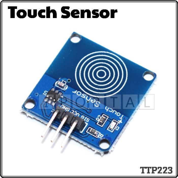 Single Touch Capacitive Sensor Module TTP223 for Arduino Robotic | Shopee Malaysia
