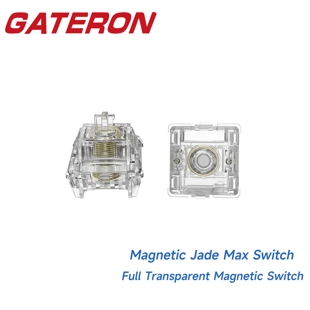 4pcs GATERON Magnetic Jade Max Switch Linear Fully Transparent For ...