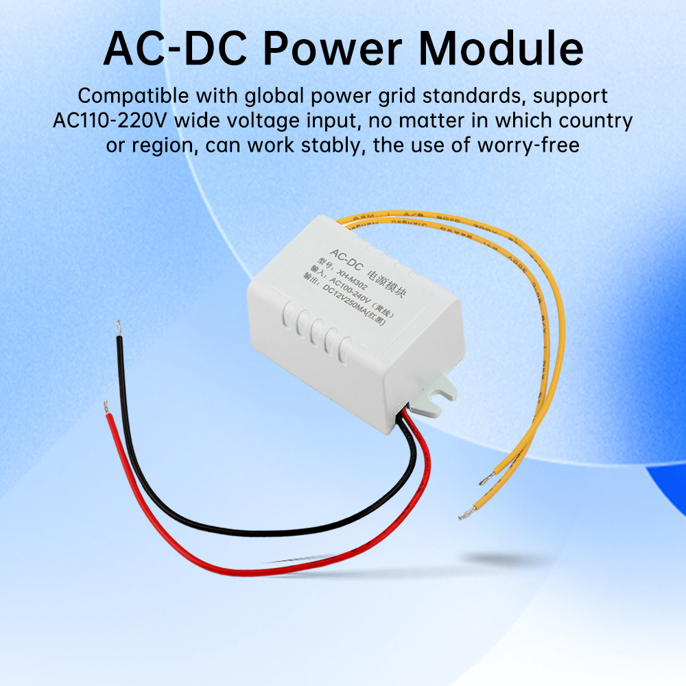 AC-DC power module XH-M302 small 12V3W switching power supply module ...