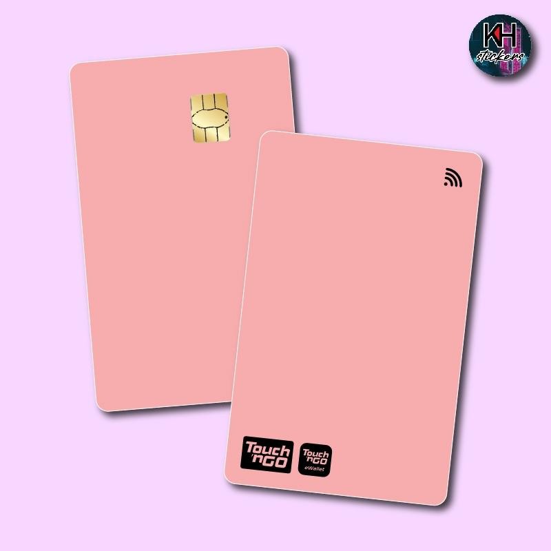 PASTEL DESIGN - TOUCH N GO CARD / ATM CARD STICKER COVER, TNG CARD ...