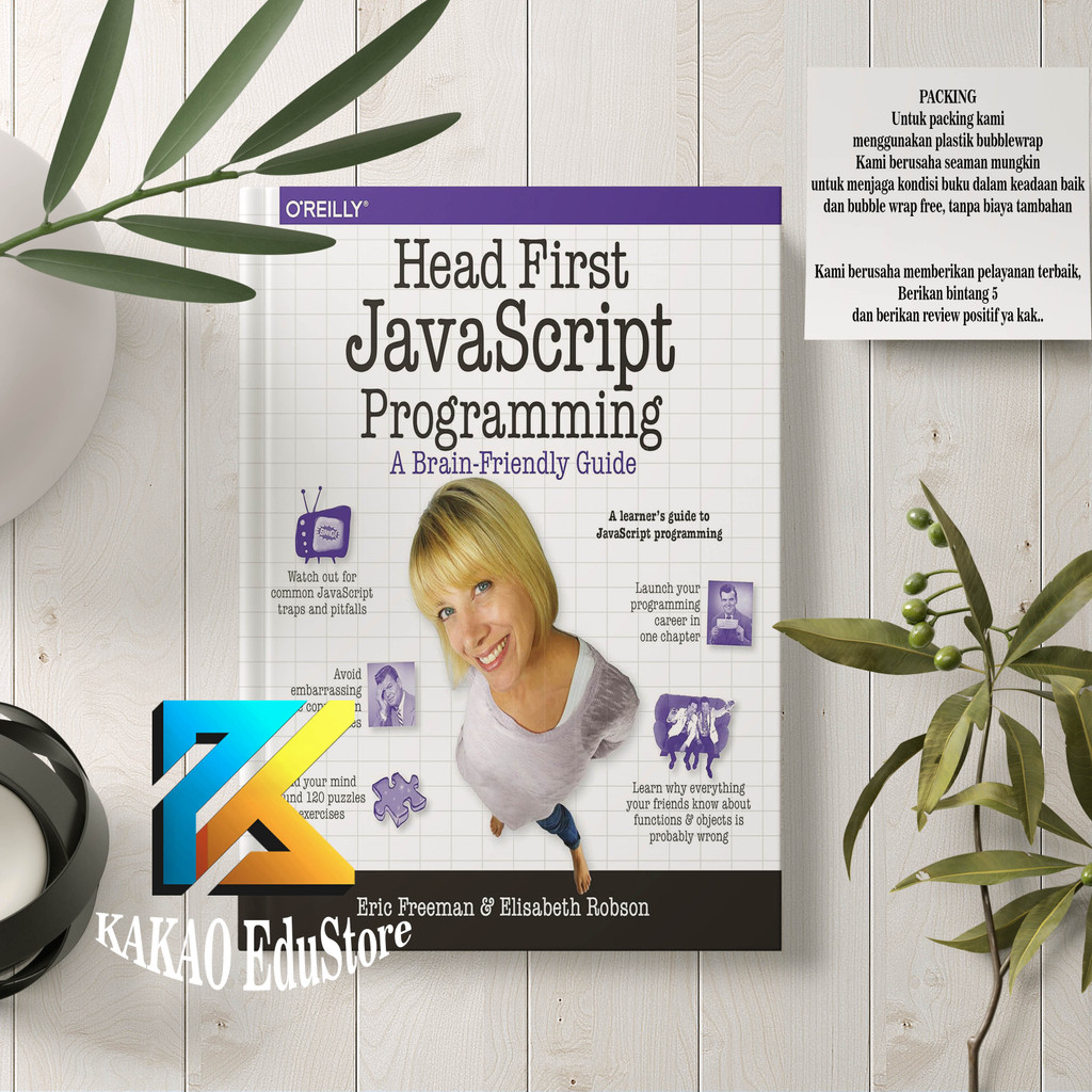 Head First JavaScript Programming - Eric T. Freeman, Elisabeth Robson | Shopee Malaysia