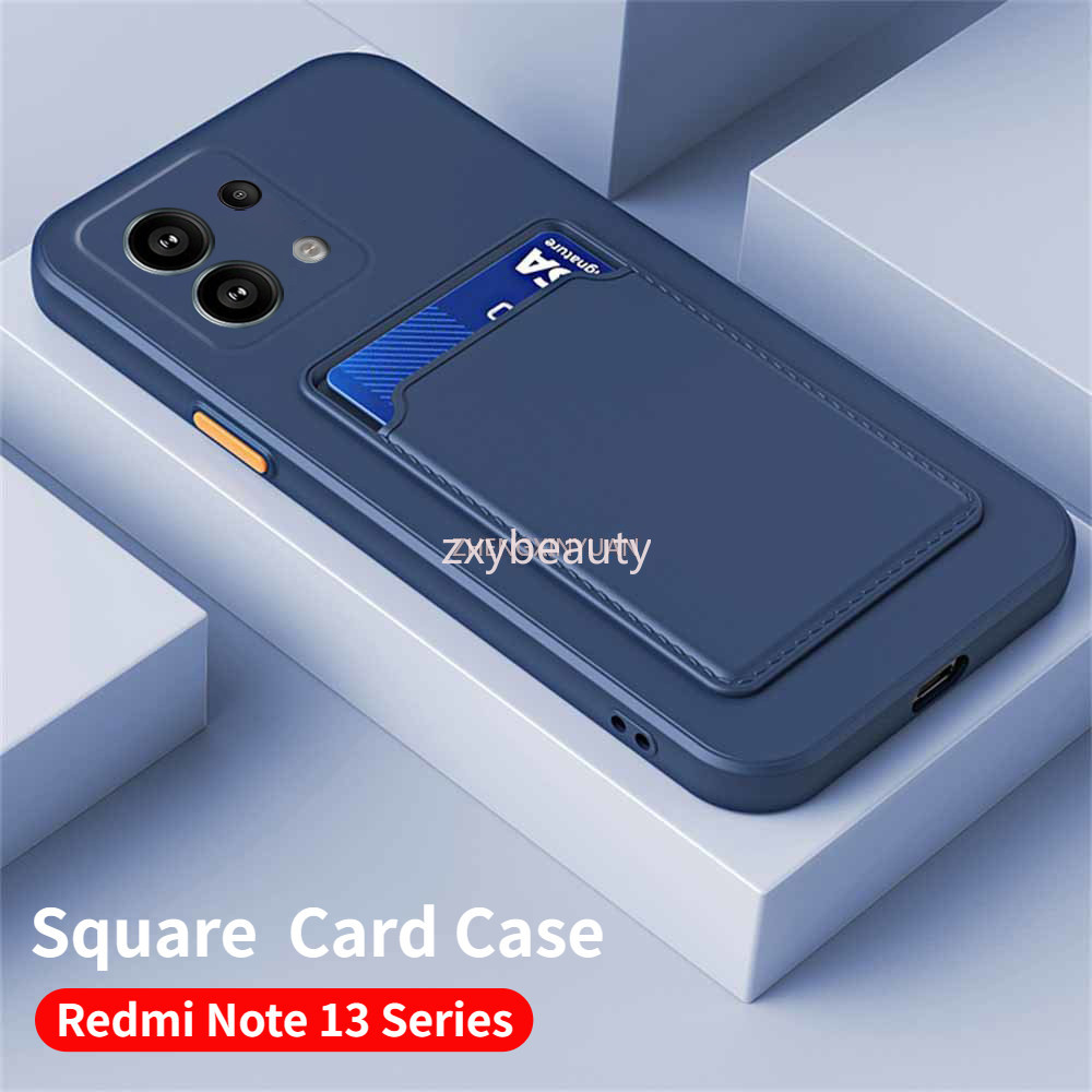 Redmi Note 13 Pro Plus 5G 2024 Case Shockproof Card Slot Soft Casing ...