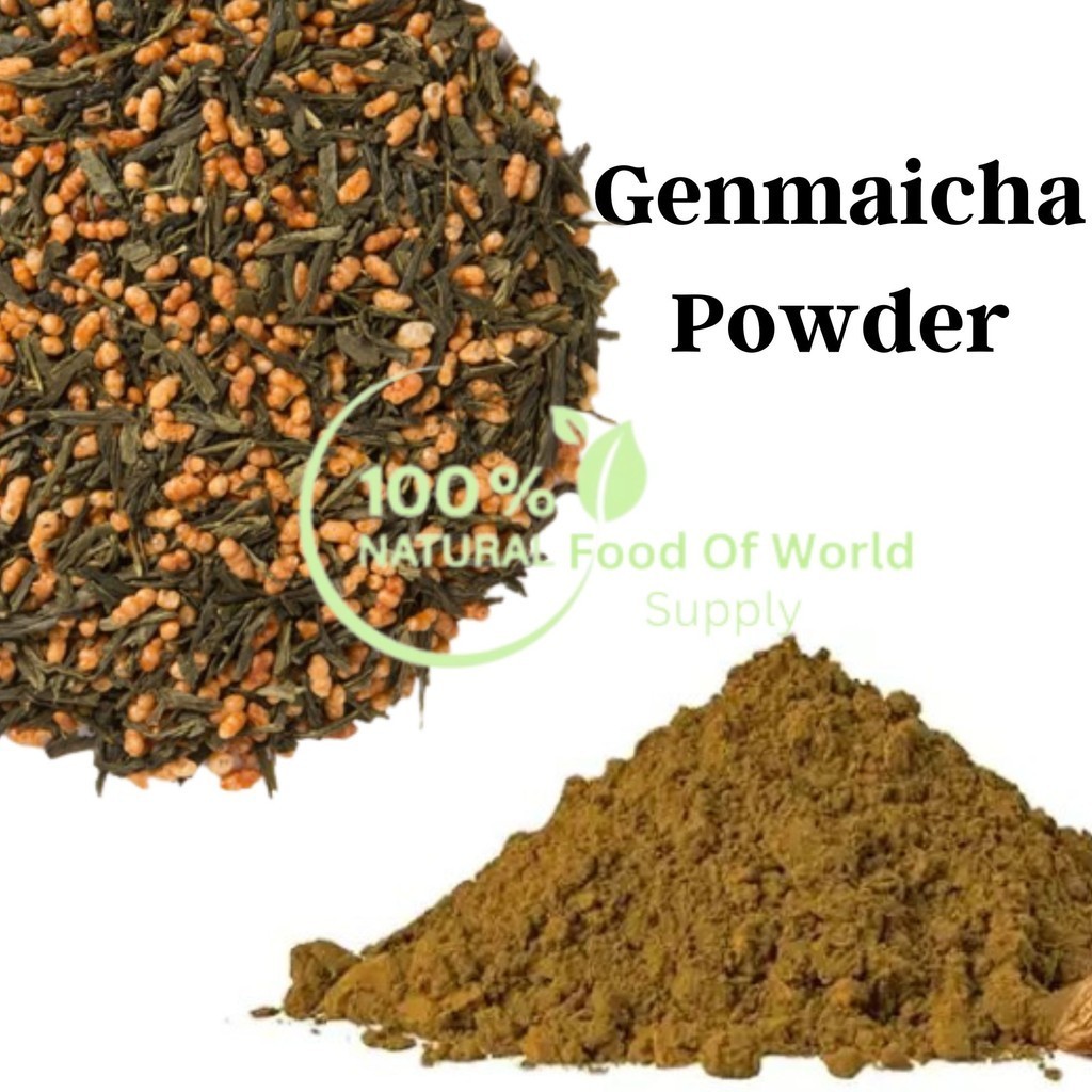 Genmaicha Powder 玄米茶 250g Japan Tea Instant Tea Powder Matcha Powder ...
