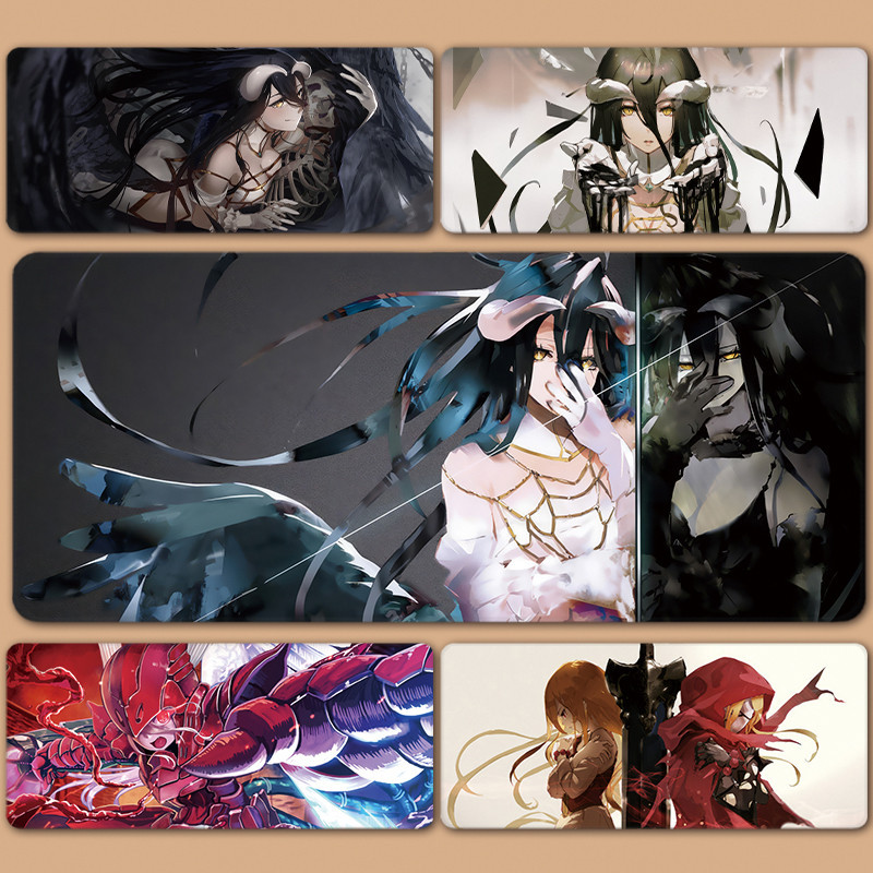 OVERLORD Albedo XXL Large Mousepad Keyboard Pad Deskpad Computer Gamer ...