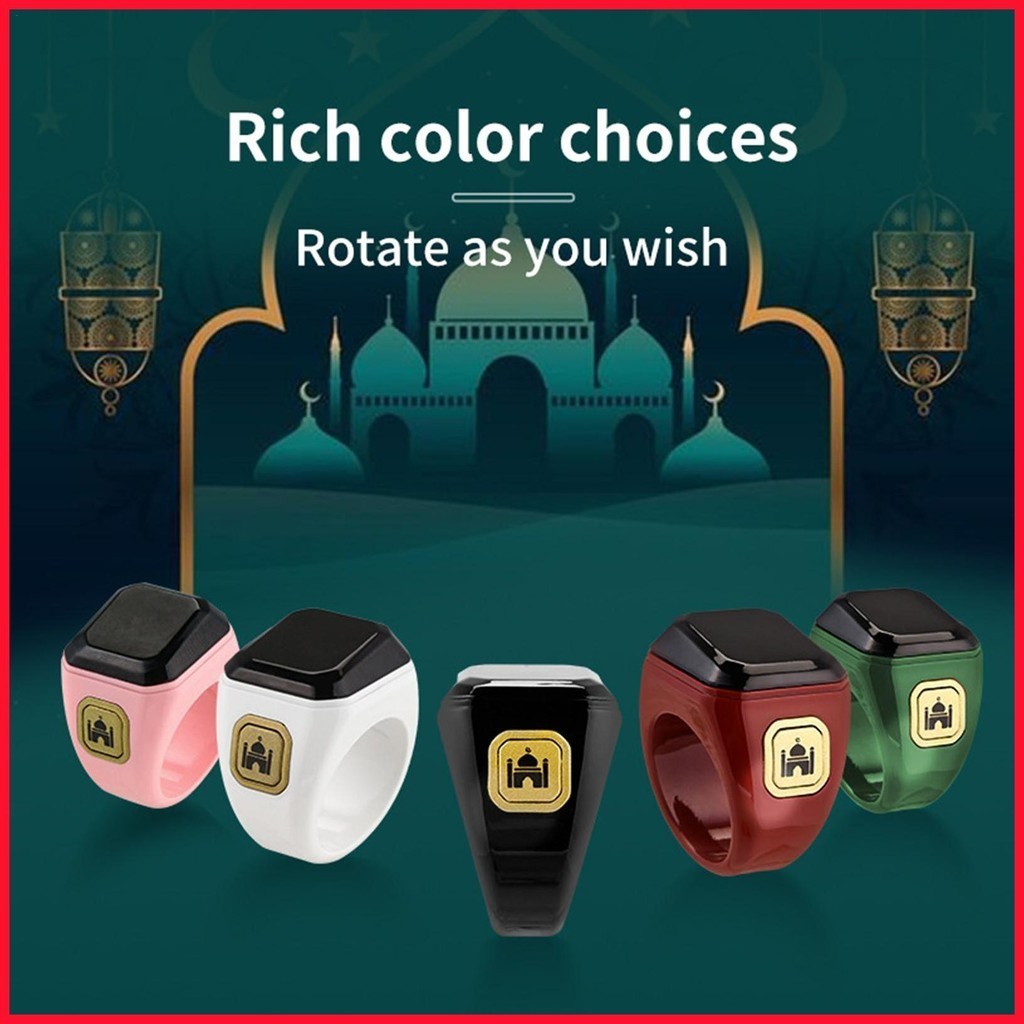 Smart digital counter with LED screen USB rechargeable bluetooth prayer ...