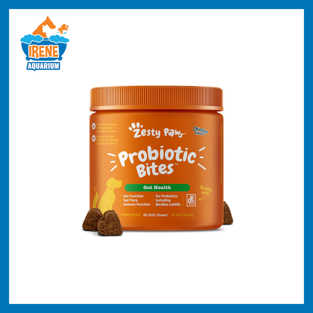 Zesty Paws Probiotics Bites Chicken 90 soft chews | Shopee Malaysia
