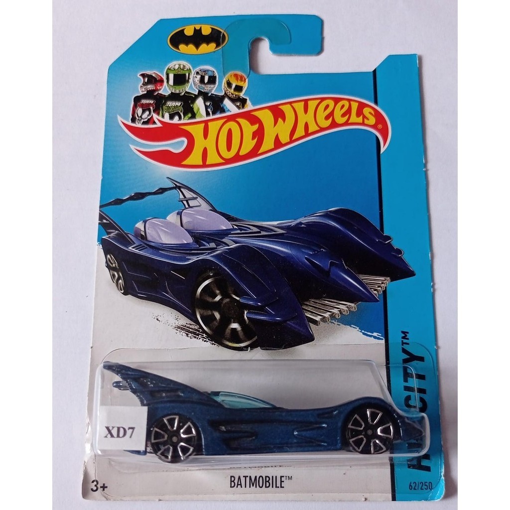 Hot Wheels - Batmobile Batman HW City Blue | Shopee Malaysia