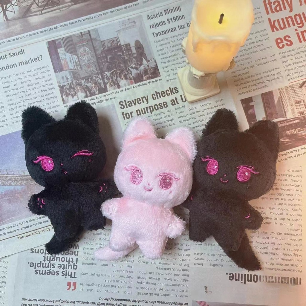 Kpop Idol GISELLE Animal Doll Pink Cat Plush Doll Stuffed Toys | Shopee ...