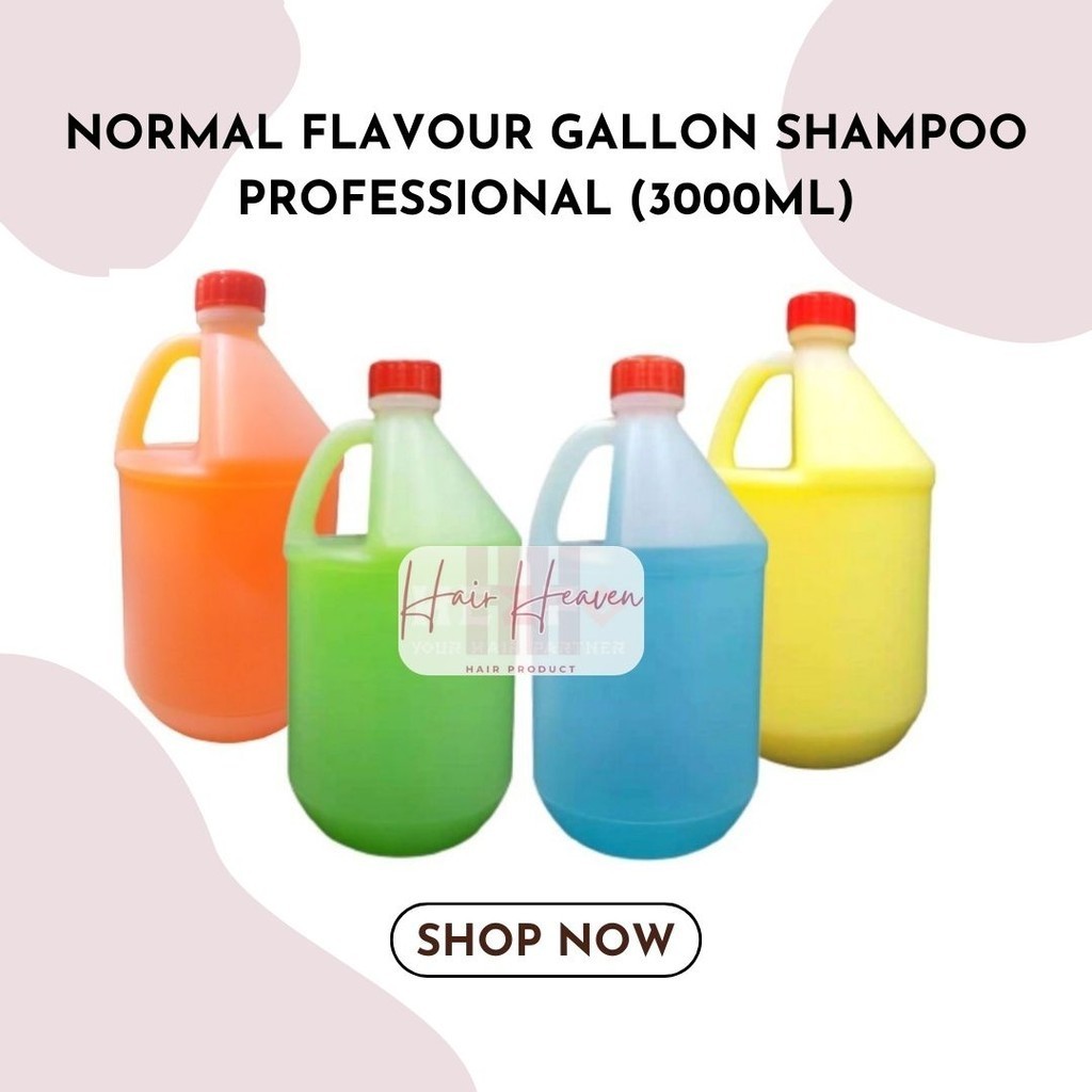 NORMAL FLAVOUR GALLON SHAMPOO PROFESSIONAL SALOON USE / DAILY FAMILY ...