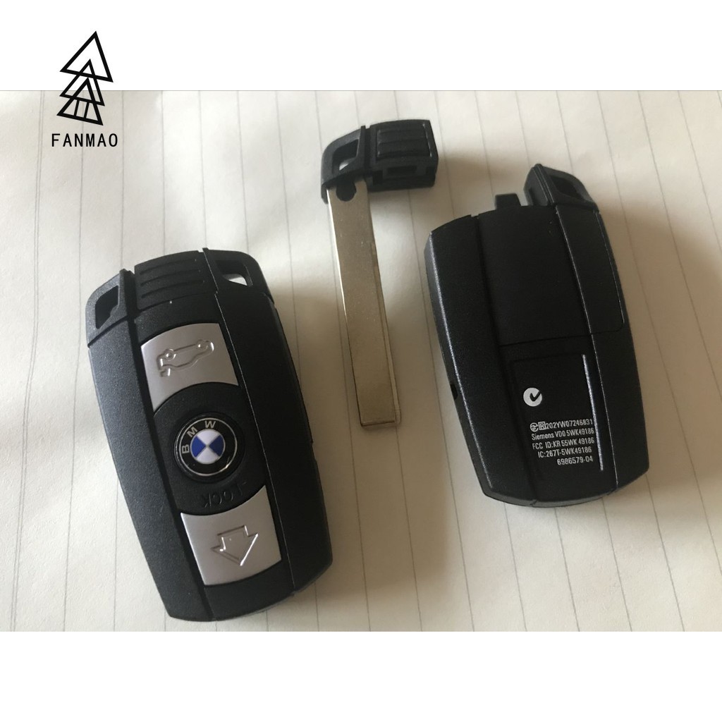 FANMAO Updating BMW 3B smart key shell for replacing E90 E91 E60 E87 ...