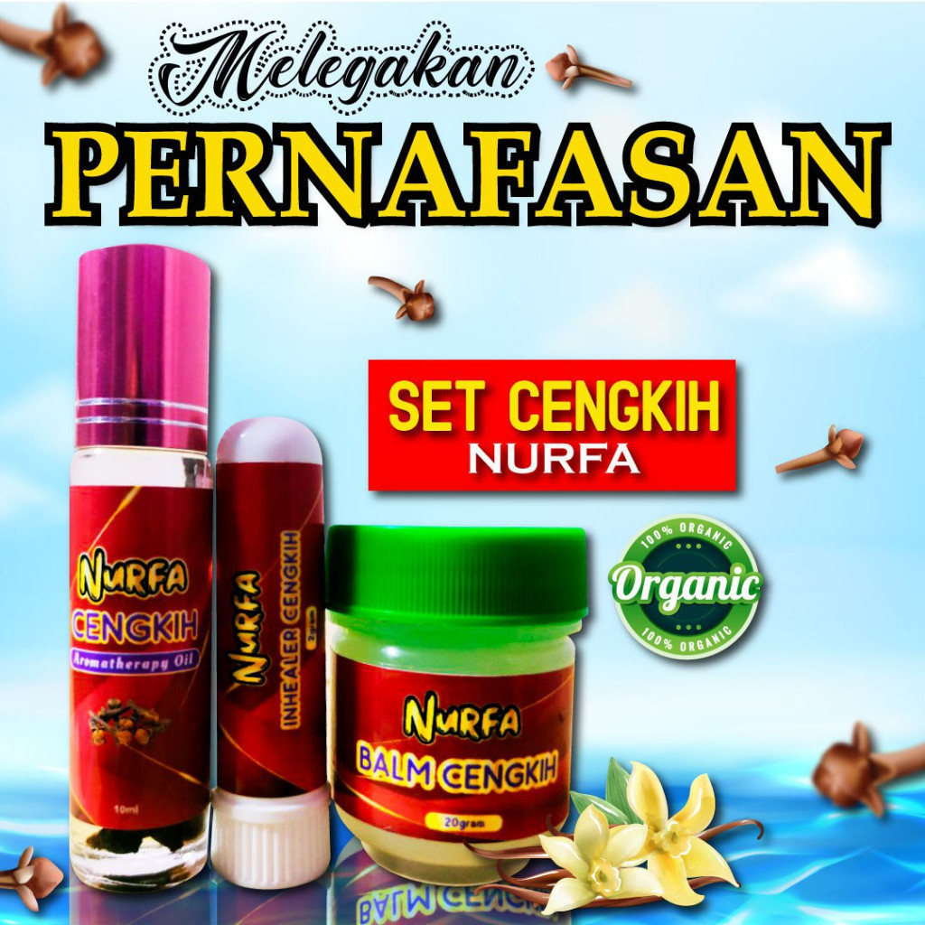 MINYAK CENGKIH ASLI NURFA OIL AROMATHERAPY MINYAK CENGKIH ORIGINAL ...