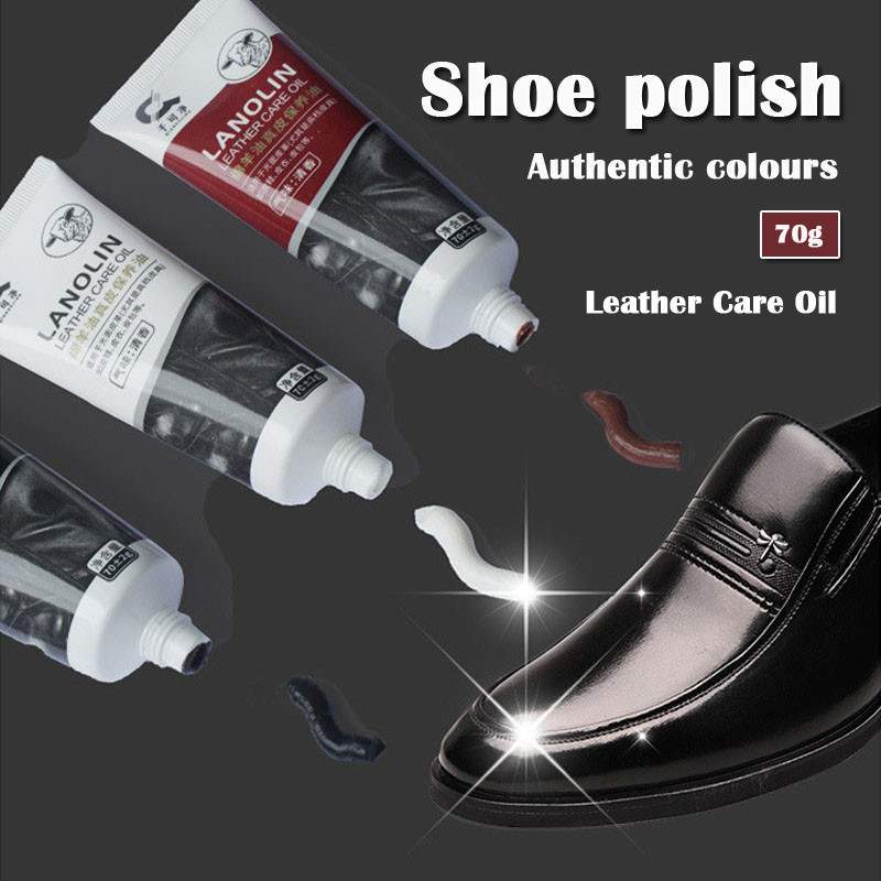 Leather Care Maintenance Oil Shoe Wax Shoe brushing set Men's Premium ...
