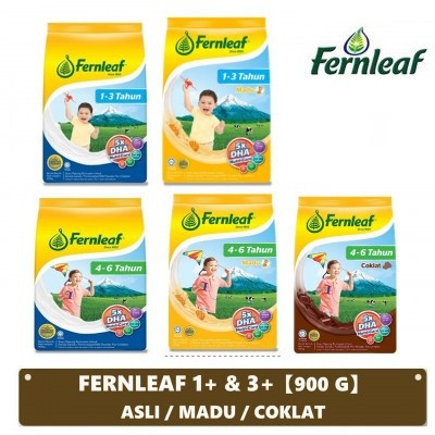 Fernleaf 123 456 6+ 850g ( Biasa / Madu / Coklat ) Milk Formula & Baby ...