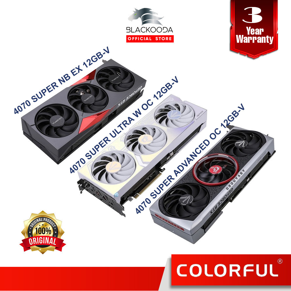 Colorful RTX 4070 SUPER NB EX 12GB-V | 4070 SUPER ULTRA W OC 12GB-V ...