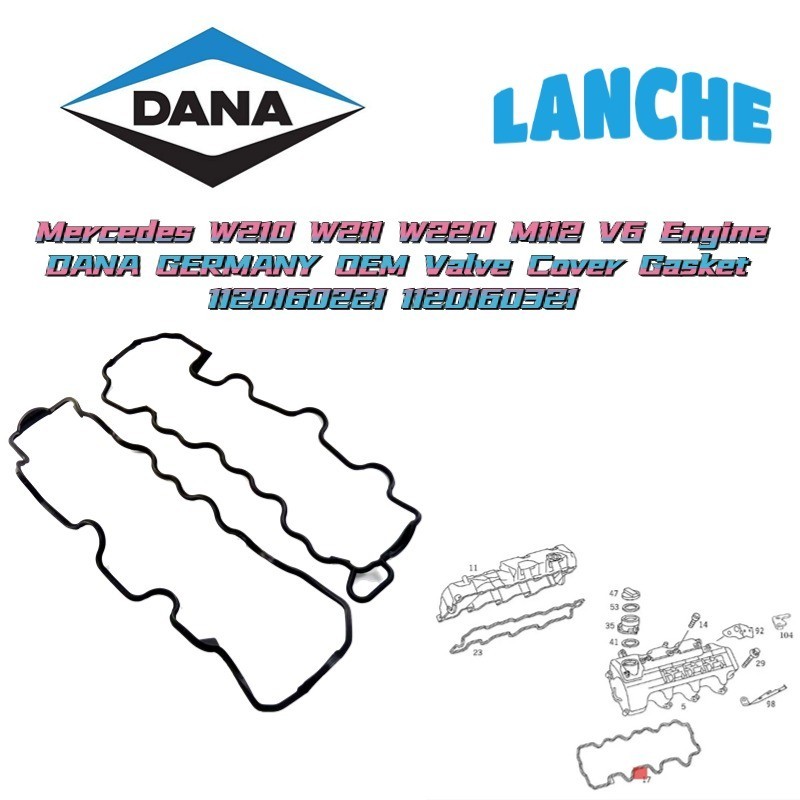 1120160221 1120160321 Mercedes W210 W211 W220 M112 V6 Engine ...