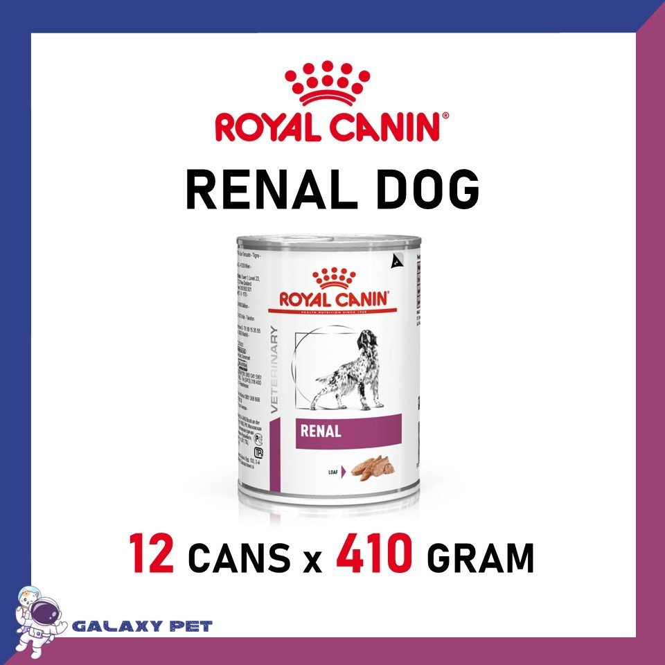 Royal Canin Renal dog canned food 410 G x 12 cans [EXP: 08/2024] | Shopee Malaysia