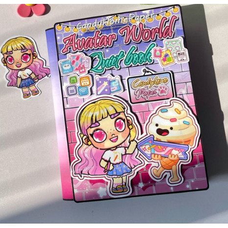 Toca Boca Quiet Book Full Range Toca Life World Toca World Doll House ...