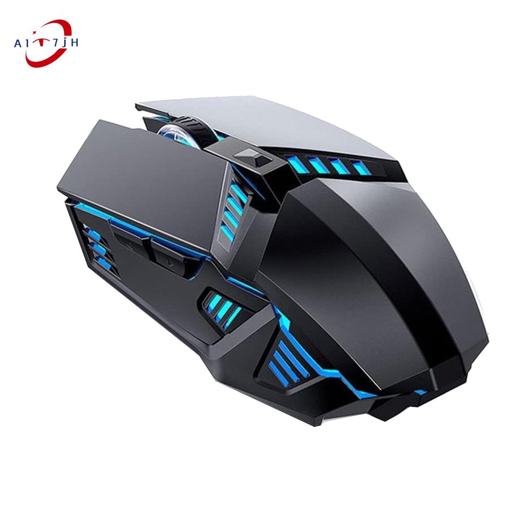 Wired Gaming Mouse Computer Mice Mechanical Silent 6 Keys USB Braided ...