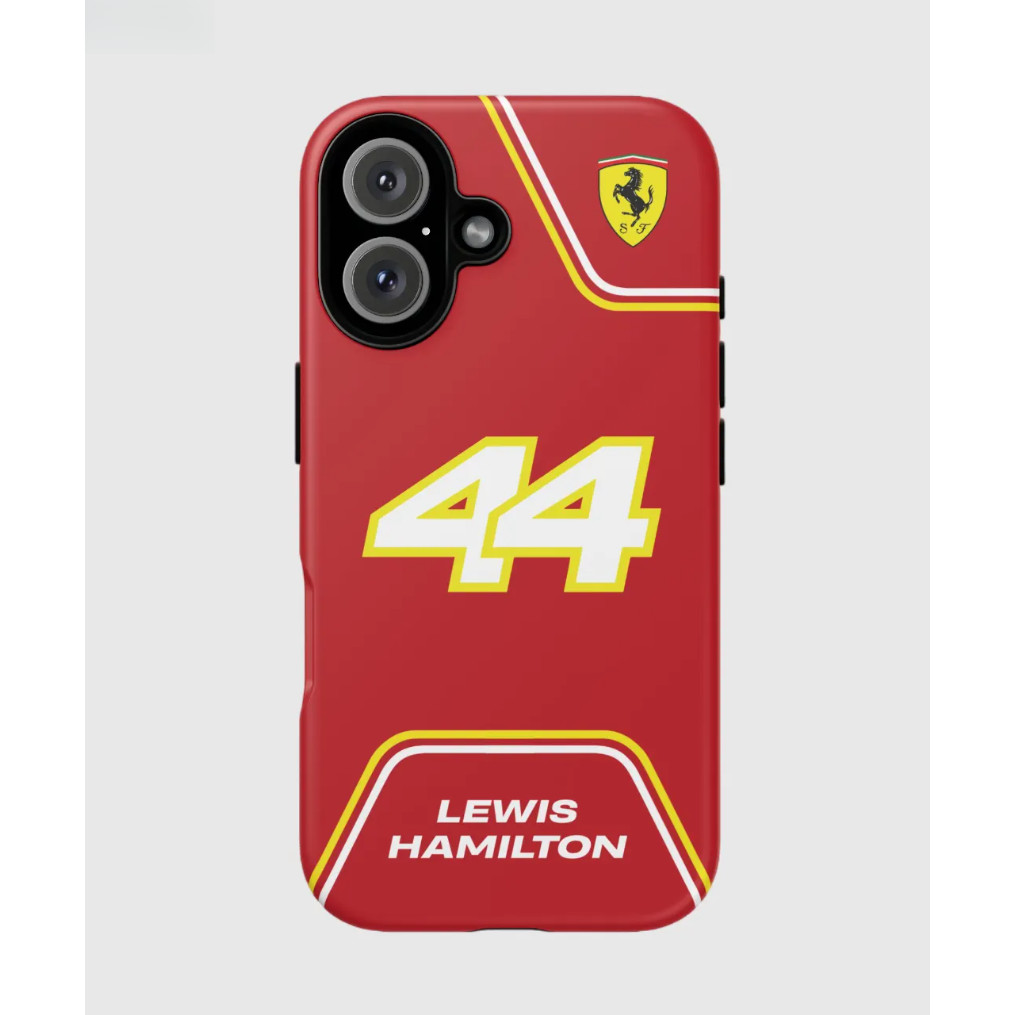 F1 NUMBER44 Phone Case for iPhone 16/15promax/14pro/13/12/11/8plus 2in1 ...