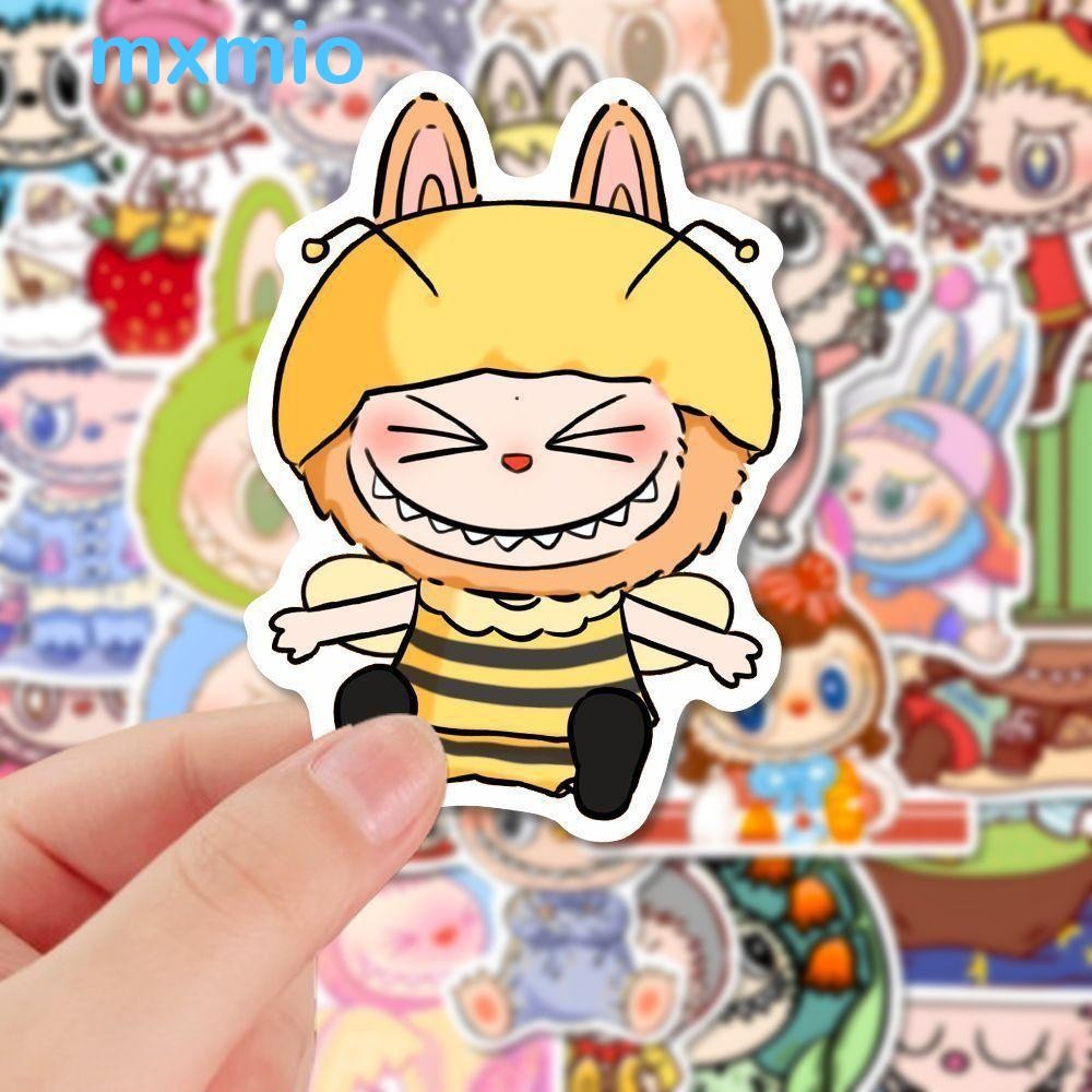 MXMIO 80PCS Labubu Stickers, Waterproof Kawaii Labubu Decals, Scrapbook ...