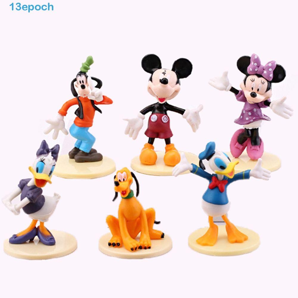 EPOCH Mickey Mouse Action Figure Cartoon Cute Anime Dolls Figures Model ...