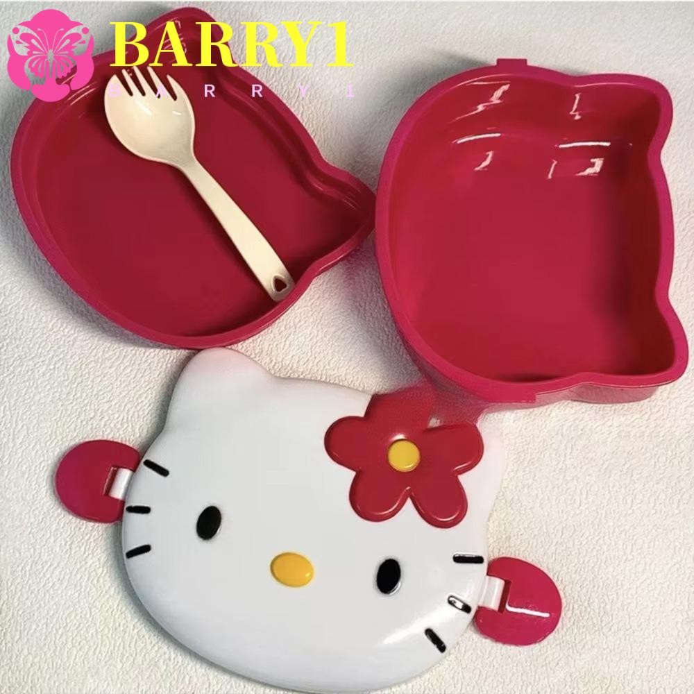 BARRY1 Food Container, Anime Cat Shaped Plastic Lunch Box, Picnic Box ...