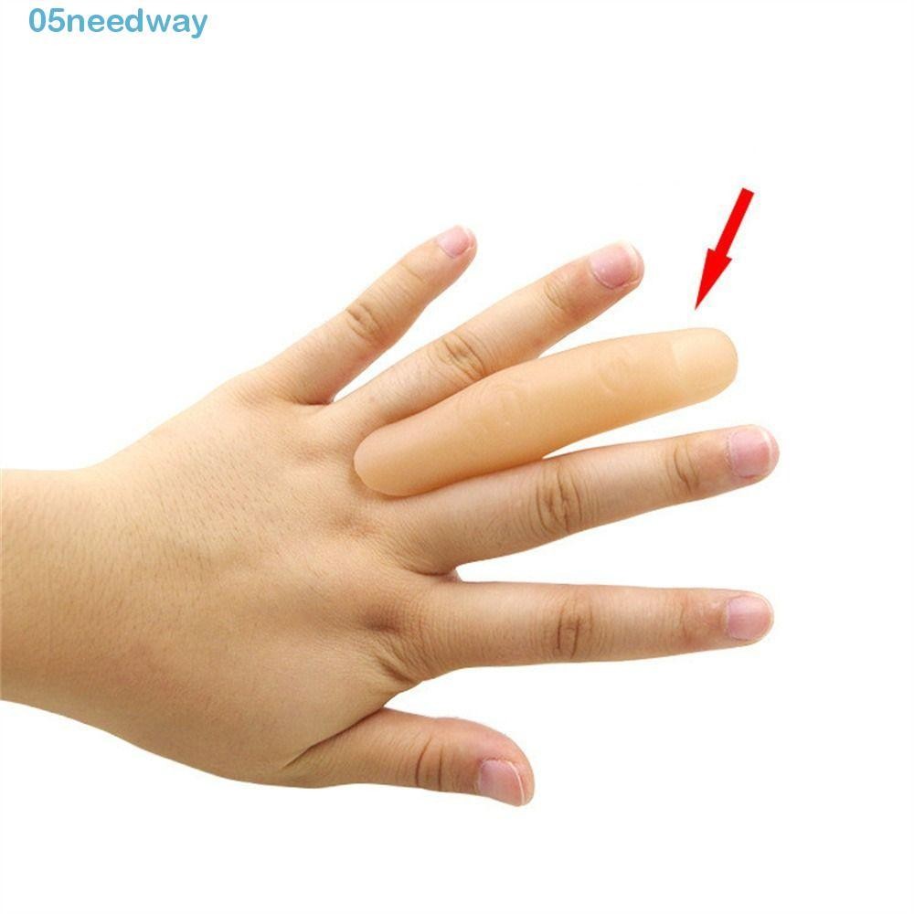 NEEDWAY Magic Fake Finger, Gimmick Props Mentalism Sixth Middle Finger ...