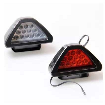 triangle sign board spotlight kereta spotlight solar Car Rear Triangle ...