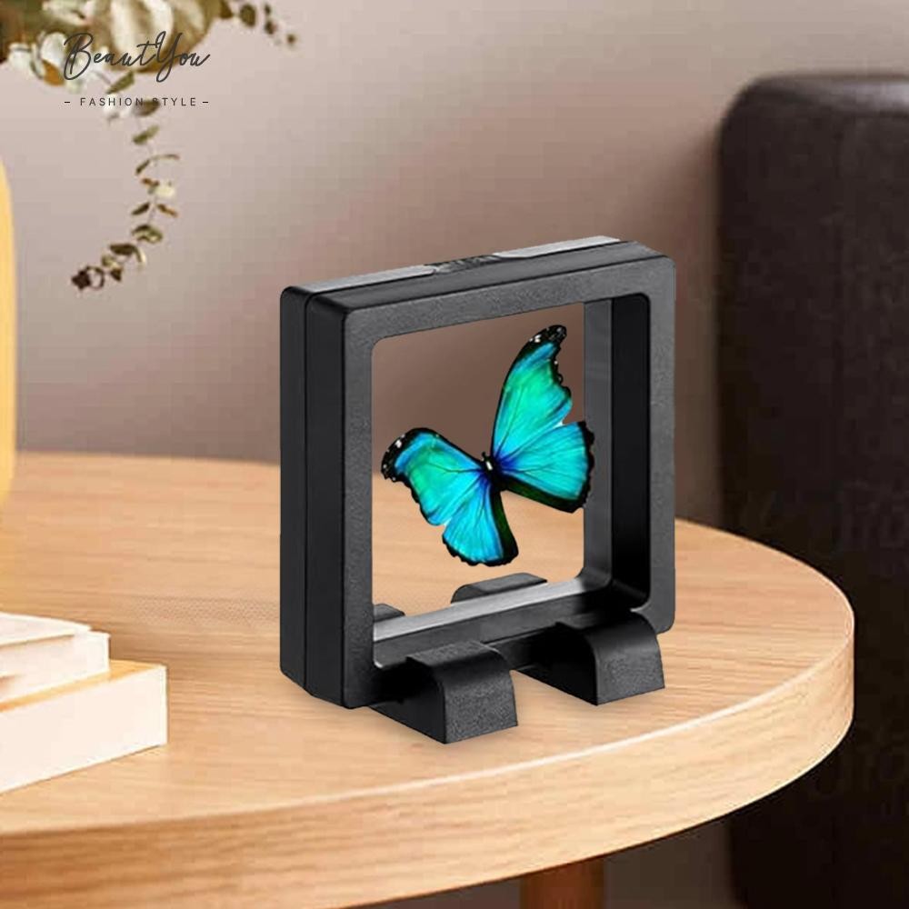 Floating Frame Display Stand Acrylic Clear Jewelry Display Case ...
