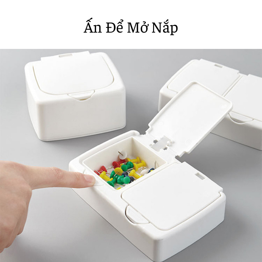 Enoda Home Multifunctional Plastic Storage Box, Small Accessory Storage ...