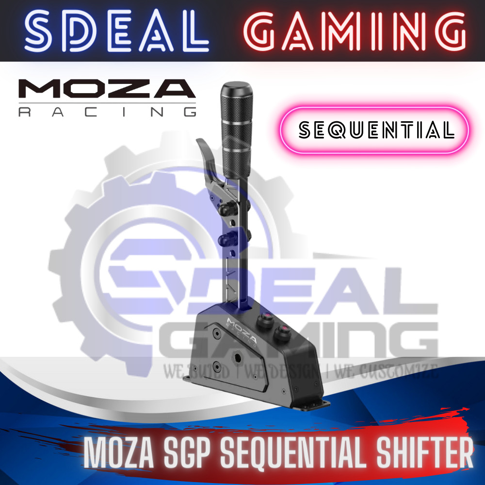MOZA SGP SEQUENTIAL SHIFTER +- Shifter | Shopee Malaysia
