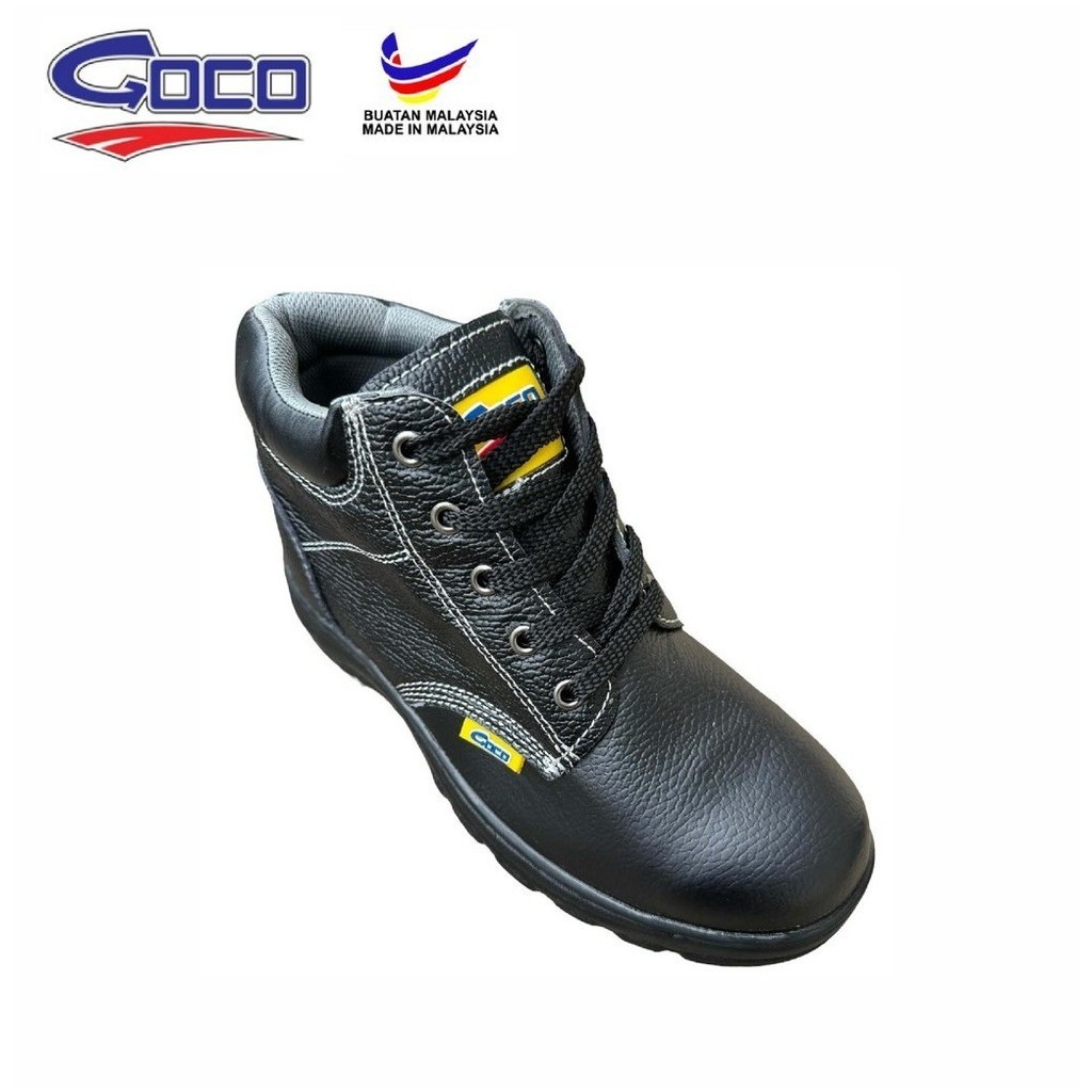 Goco Safety Shoes QS69 Kasut Keselamatan Mid Cut Safety Boot Steel Toe ...