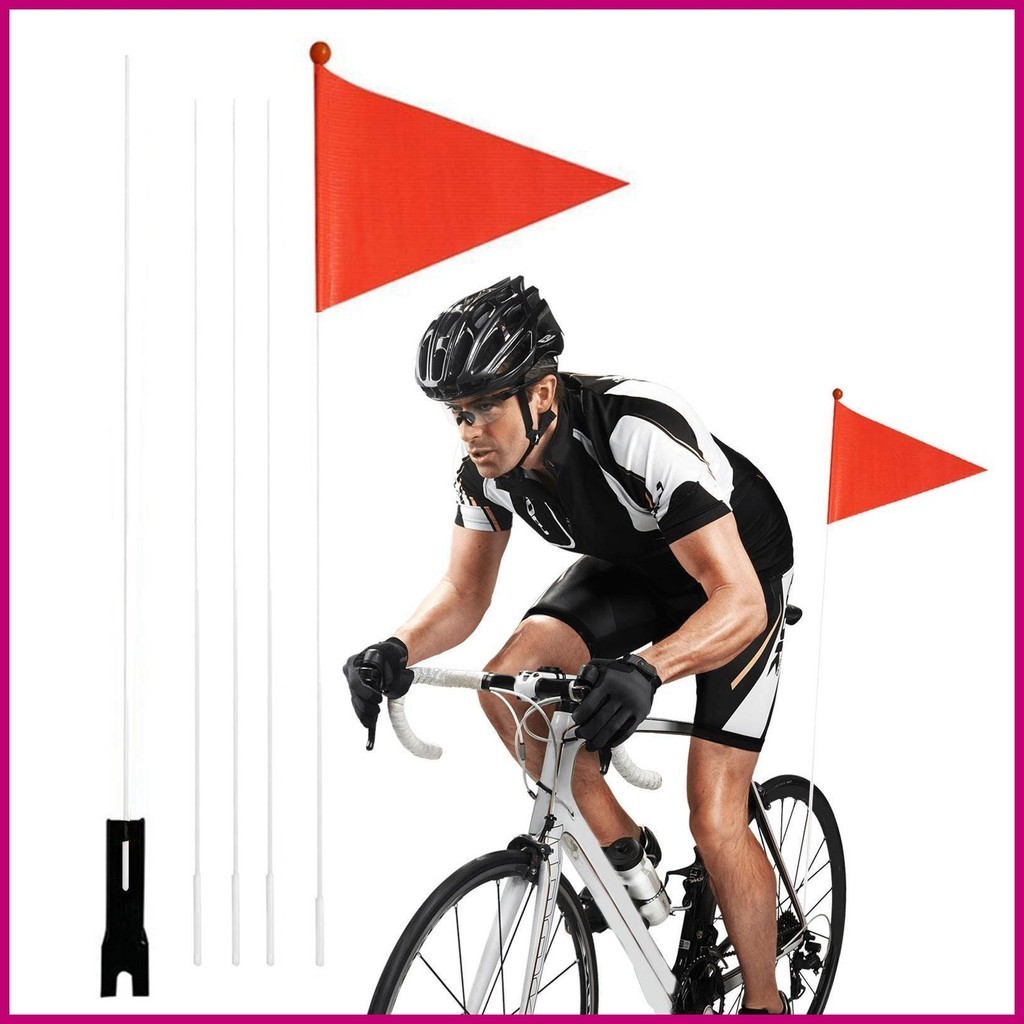 Bicycle Flags for Safety Waterproof 2.2m Outdoor Flags Heavy Duty ...