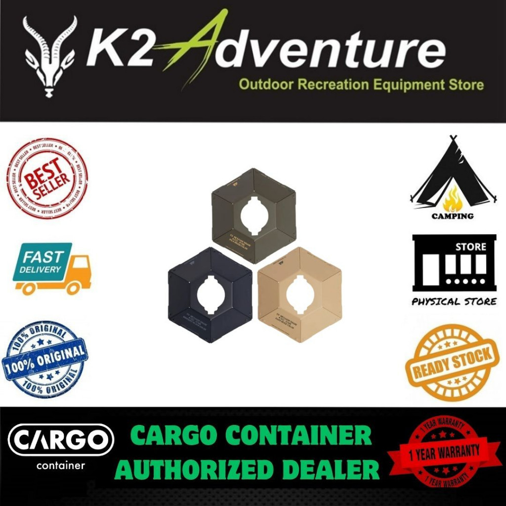 Cargo Container Dual Light Mini Hexagon Shade (100% Authentic) | Shopee ...