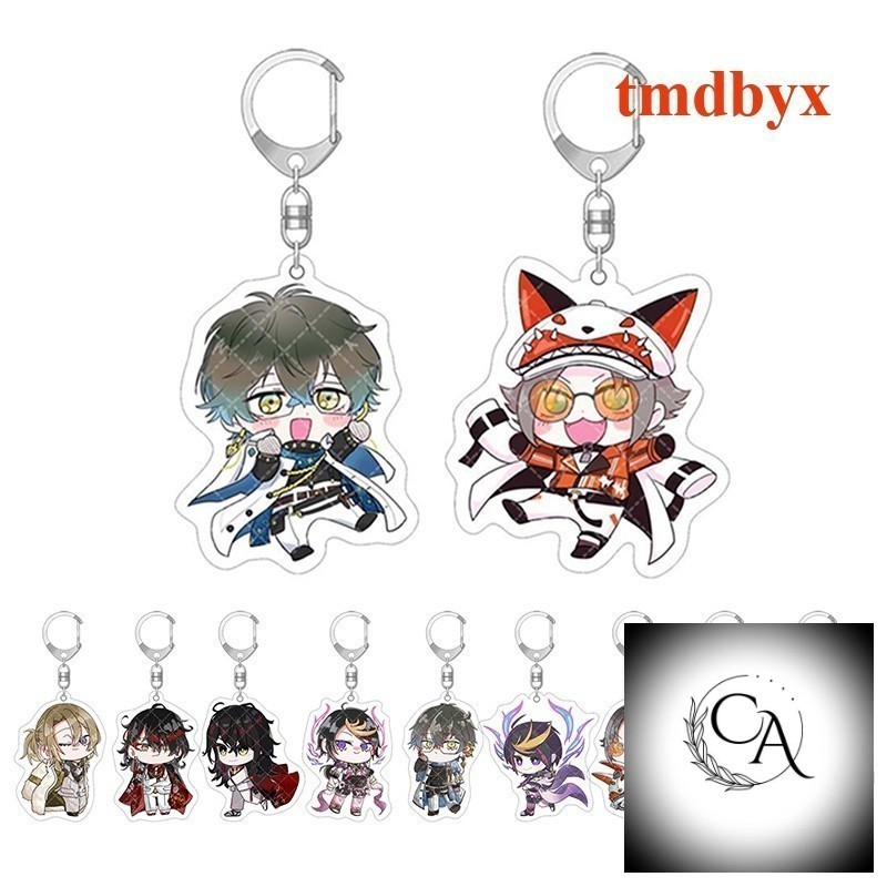 Tmdbyx Cute Anime Character Acrylic Keychain Vox Luca Ike Mysta Shu ...