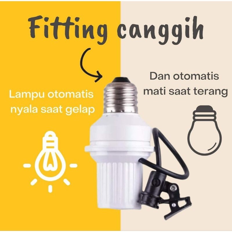 CAHAYA Kongdo Light Sensor Fittings/ Day Night Sensor Fittings ...
