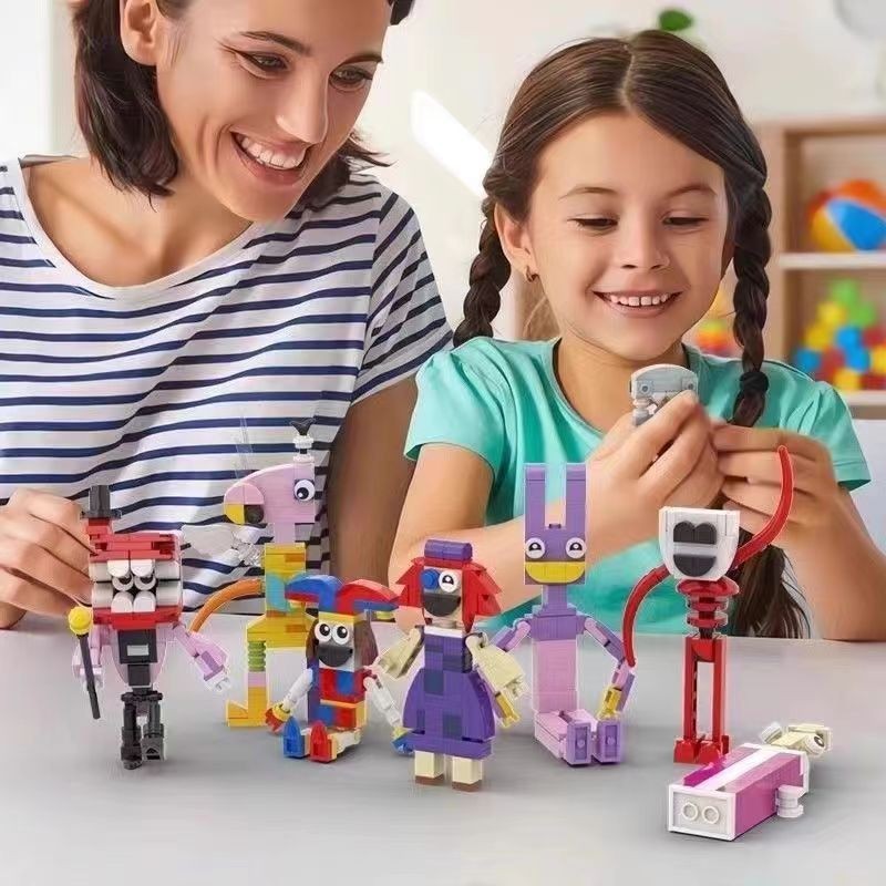 digital circus toy The the the amazing digital circus Building Blocks ...