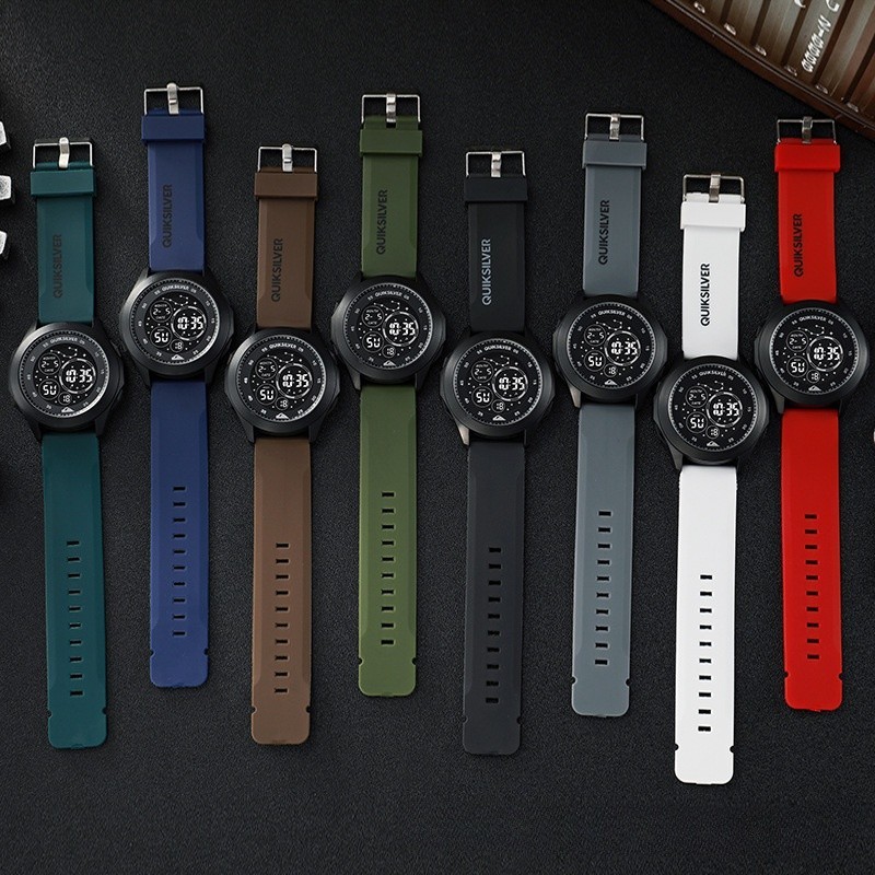2024 New Style Original Quicksilver Men Watch Waterproof Digital Sports ...