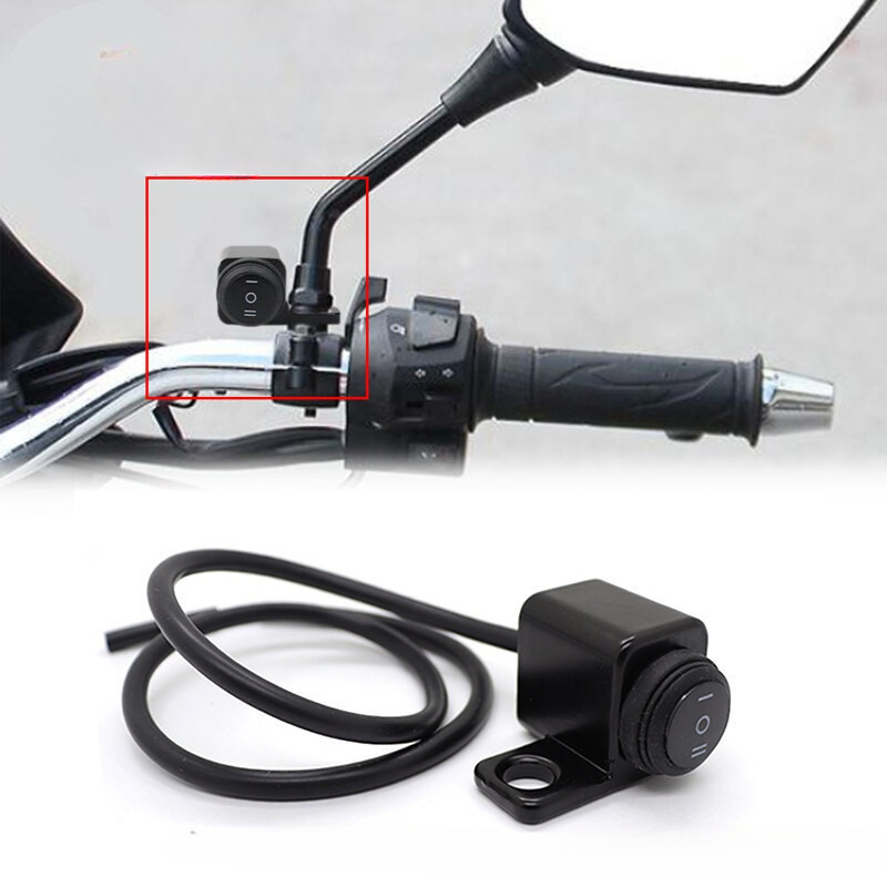 【Ready Stock】Aluminum Alloy Motorcycle Handlebar Headlight Switch Three ...
