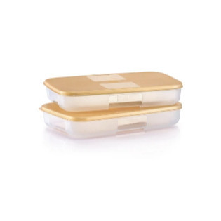 TUPPERWARE FREEZERMATE MEDIUM (2) 550ml GOLD | Shopee Malaysia